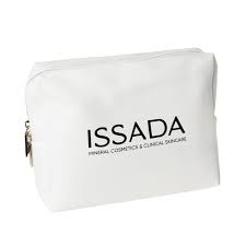 Issada Cosmetic Bag - White – Megan Dent - Makeup Artist