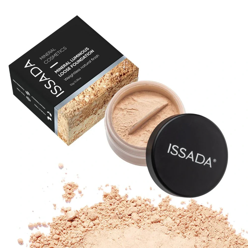 Mineral Luminous Loose Powder Foundation - Latte – Megan Dent - Makeup ...